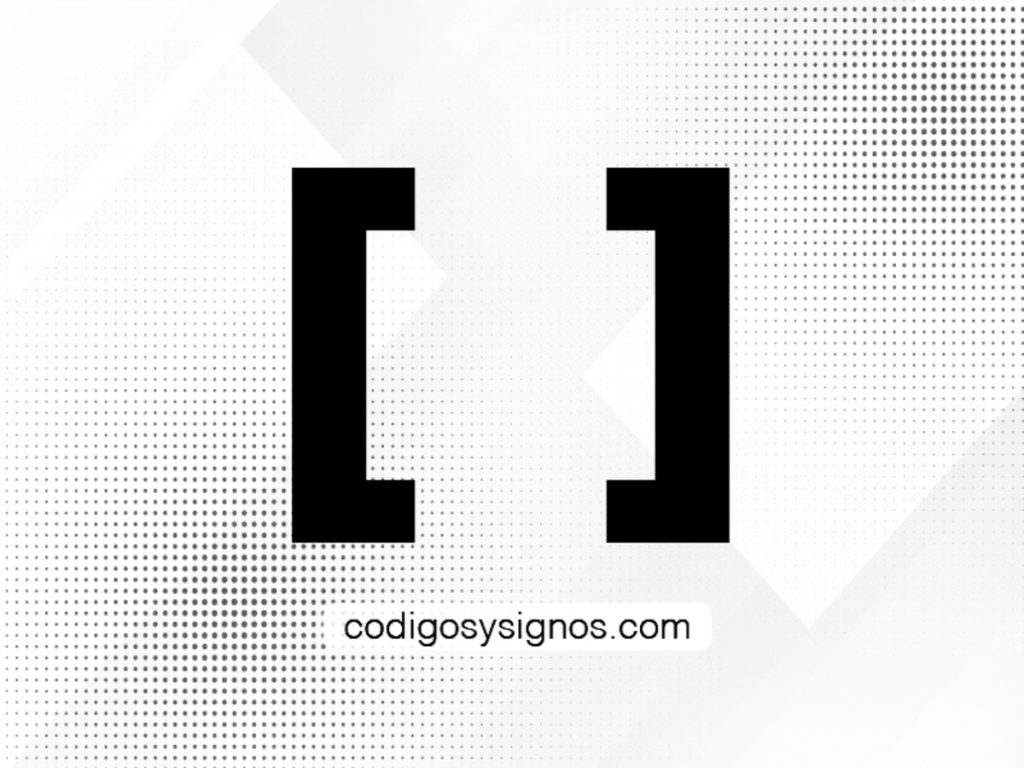 Corchetes [ ] (signo de puntuación) ≫ Usos, ejemplos y reglas